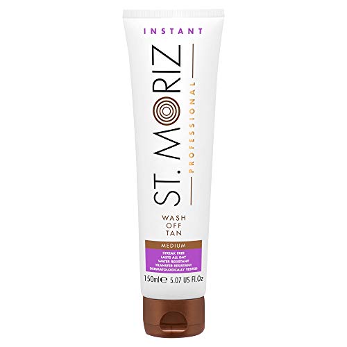St Moriz Professional Instant Wash Off Tan with Aloe Vera, Vitamin E ...