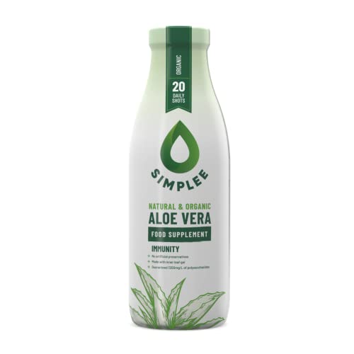 Simplee Aloe ® - Aloe Vera Juice 1 Litre - Natural, Organic & Cold Pre ...