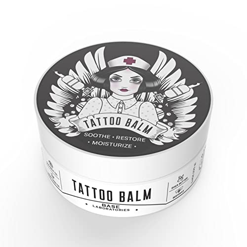 Base Labs Tattoo Balm | Organic Tattoo AfterCare Cream | Healing & Moi ...
