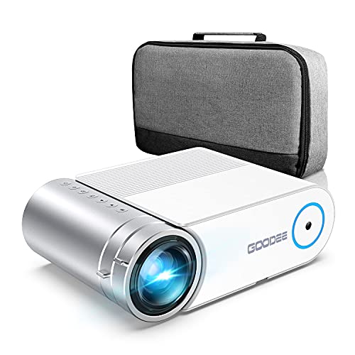 Mini Projector, goodee mini projector w18 Home Theater Movie Projector ...
