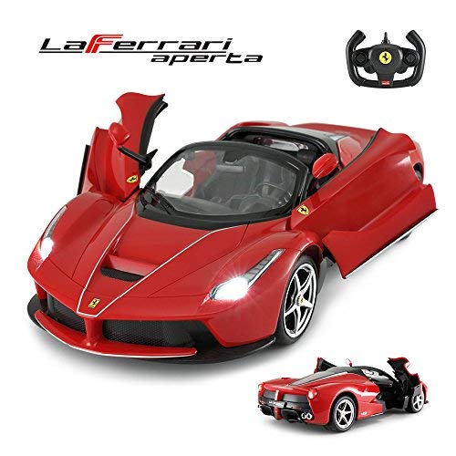 RASTAR Ferrari Drifting RC Car, 1/14 Ferrari LaFerrari Aperta Remote C ...