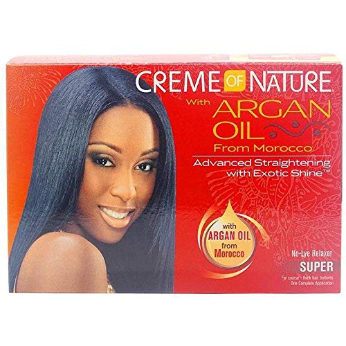Relaxer / Smoothing Cream Creme of Nature with Argan Oil Relaxer Super ...