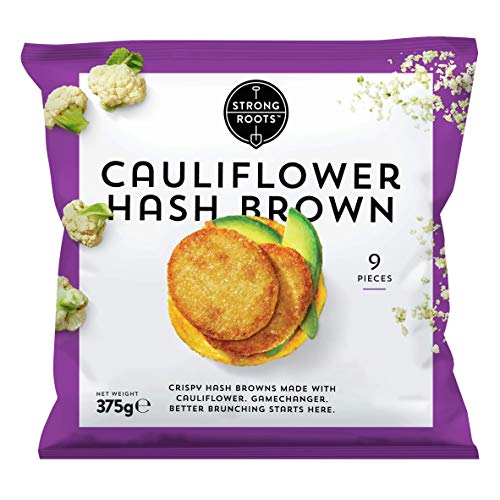 STRONG ROOTS Cauliflower Hash Browns, 375g (Frozen) – Yum Yum Mama