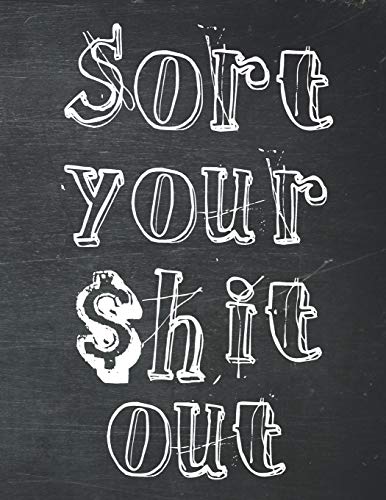 Sort Your $hit Out: Monthly Budget Planner (Undated - Start Any Time ...