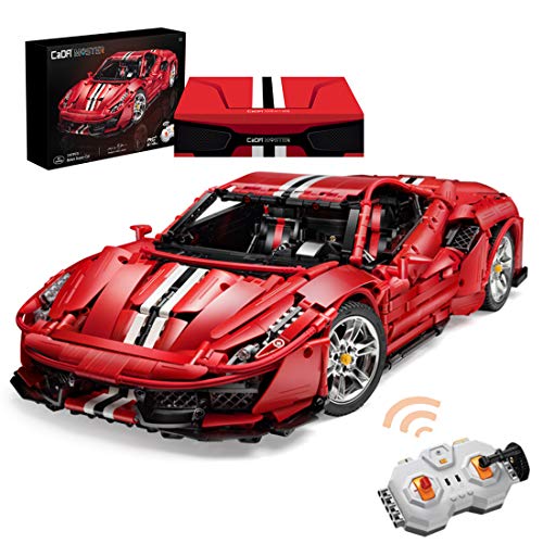 WEEGO 3187Pcs Technic Sports Car 1:8 2.4Ghz Remote Control Racing Car ...