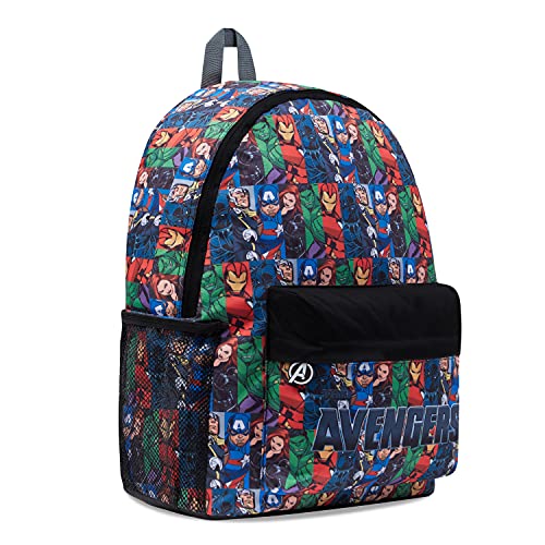 Marvel Avengers School Bag with Captain America Iron Man Incredible Hu ...