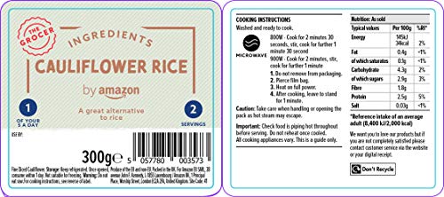 by Amazon Cauliflower Rice, 300g – Yum Yum Mama